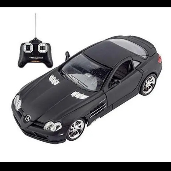 braha | Other | Black Mercedes Benz Slr Mclaren Remote Control Rc Race ...